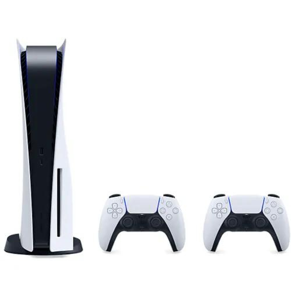 Sony PlayStation 5 Gaming Console With Two DualSense Wireless ...