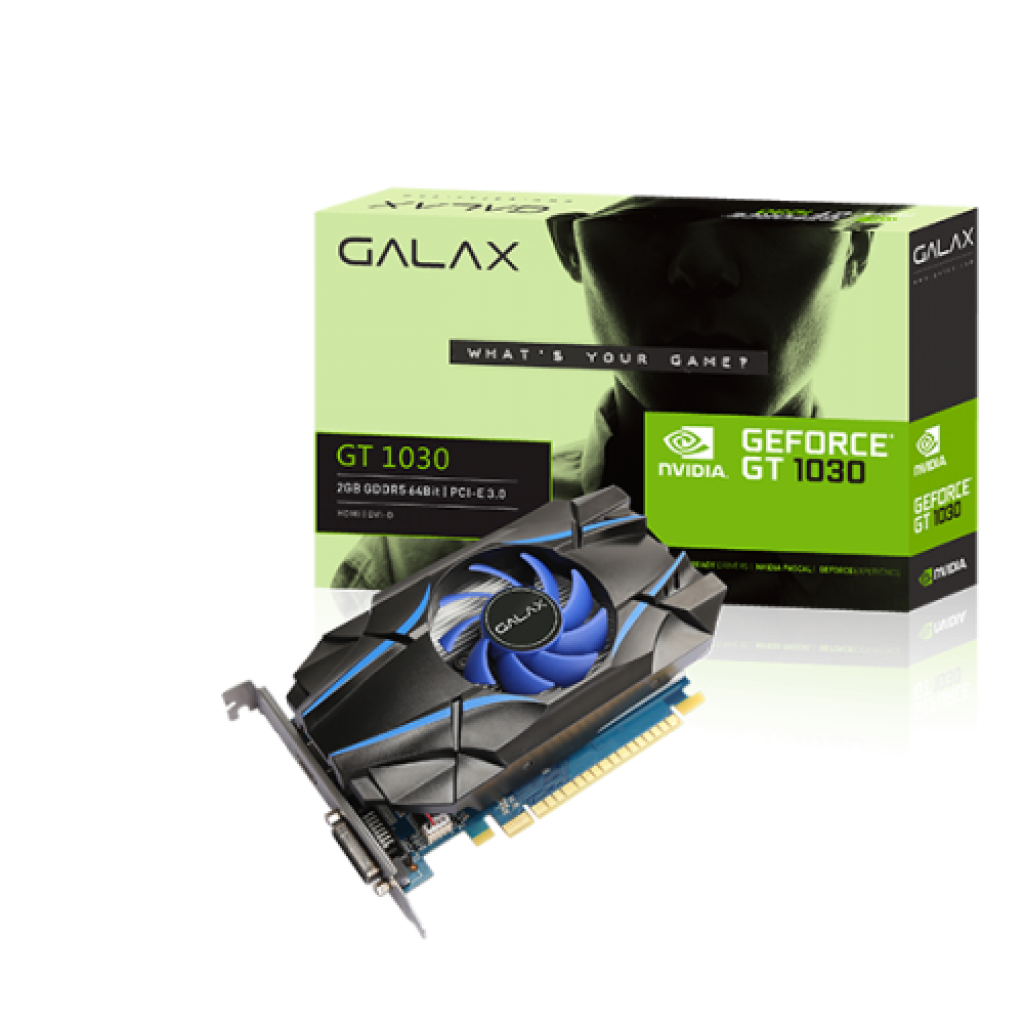 GALAX GeForce GT 1030 2GB GDDR5 Graphics Card - Buy Now
